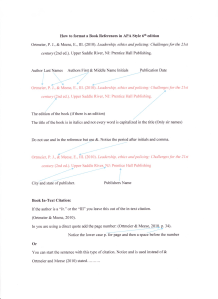 Some extra help formatting a book References in APA Style (6th ed ...