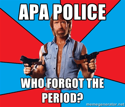 Criminal Justice Writing Tips: Formatting In-Text Citations in APA ...